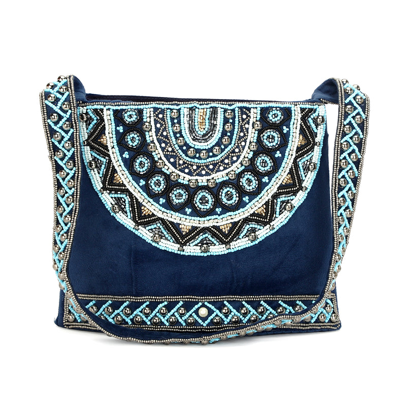 Women Beaded Handmade Hand Bag – HIMALAYA HANDICRAFTS